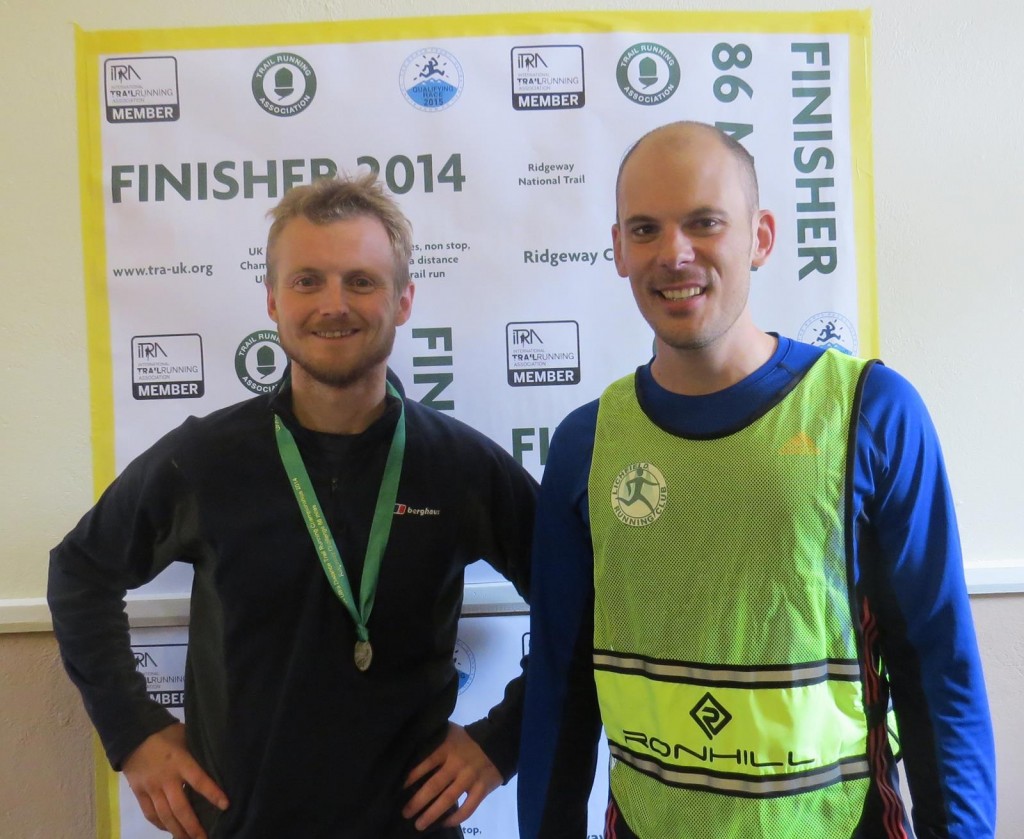 Scott Morley and Chris Glen take on the 86 mile Ridgeway Challenge ...